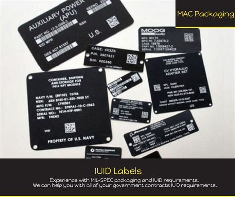 Custom Iuid Labels For Your Needs