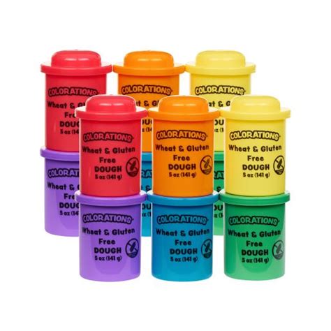 Colorations® Wheat And Gluten Free Classic Dough 2 Each Of 6 Colors