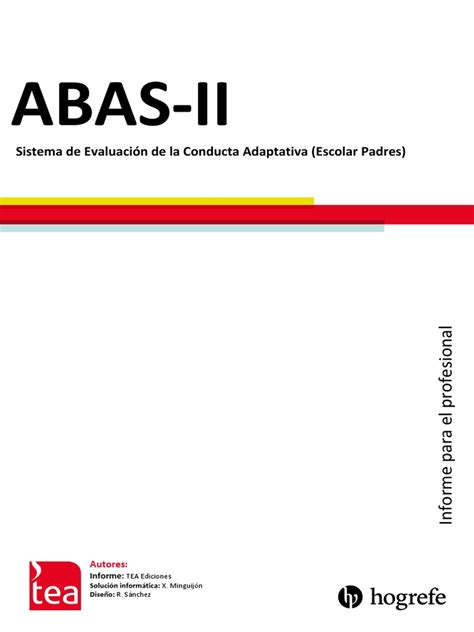 Ejemplo Informe Abas Ii Pdf Comportamiento Aprendizaje
