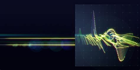 추상적인 배경에는 그래프 혼란스러운 노이즈 점선 그리드가 포함되어 있으며 어둠 속에서 빛납니다 빅 데이터 어두운 가상 공간에서 기술 다각형 개념입니다 비즈니스 과학 및 기술