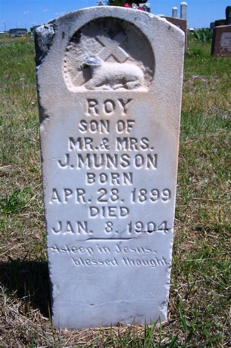 Roy Munson 1899 1904 Memorial Find A Grave