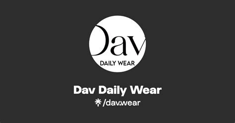 Dav Daily Wear Tiktok Linktree