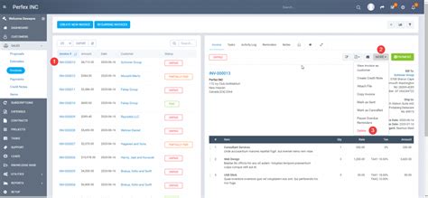 I Dont See The Delete Button For Estimate Invoice Perfex CRM