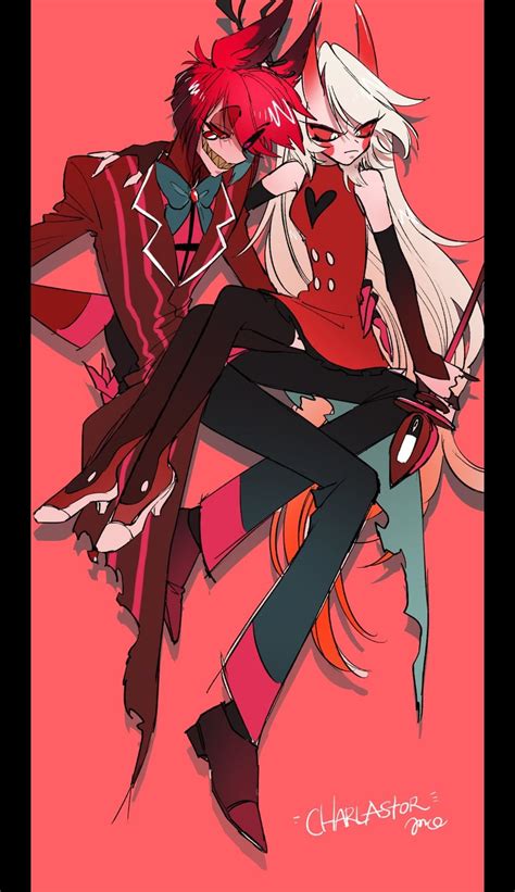 Charlie Morningstar And Alastor Hazbin Hotel Drawn By K Km Danbooru