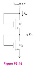Solved For The Two Input NMOS NOR Logic Gate In Figure Chegg Com