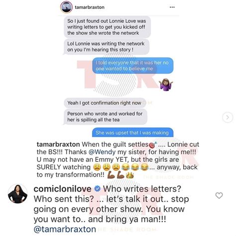 Tsr Clapback Loni Love On Tamar Braxton