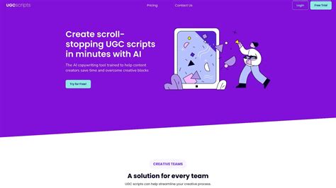 UGCScripts AI Powered UGC Script Creation Tool Creati Ai