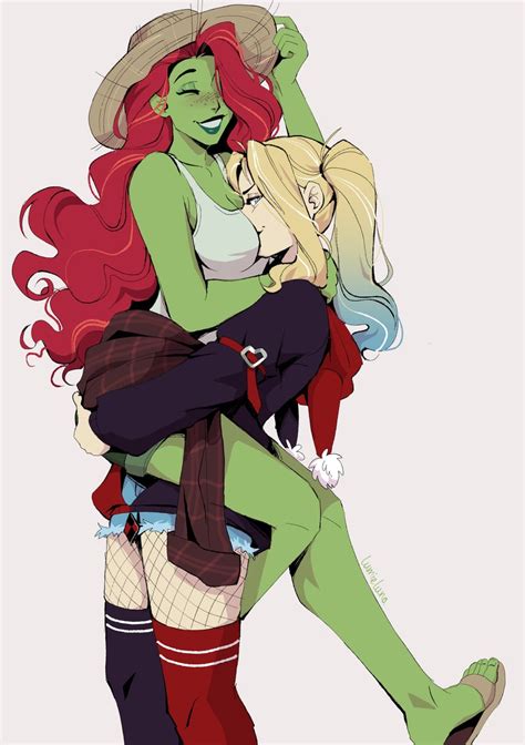 Harley Quinn And Poison Ivy Dc Comics And More Drawn By Lumieluna