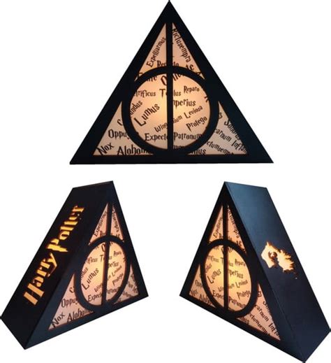 Luminária Harry Potter Loja Ecolaser Elo7 Produtos Especiais