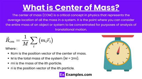 Mass Physics Examples