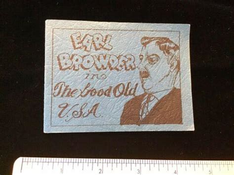 Vintage 1930s Era Tijuana Bible Earl Browder In The Good Old Usa Rare