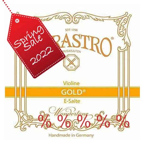Buy Viola Strings Pirastro Viola Gold Strings Set