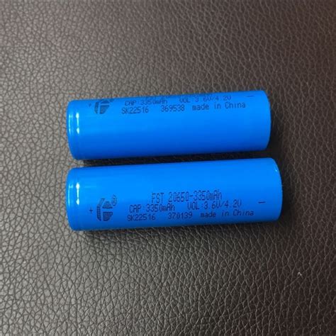 Rechargeable Li Ion 20650 Battery 3.7V 3350mAh for E-Bike Battery ...
