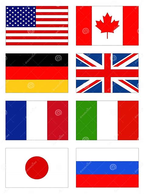 Bandeiras Do Mundo Ilustração Do Vetor Ilustração De Bandeiras 88655845