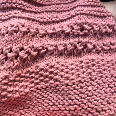 Sampler Chunky Throw Blanket Knitting Pattern Winter Cuddler Afghan