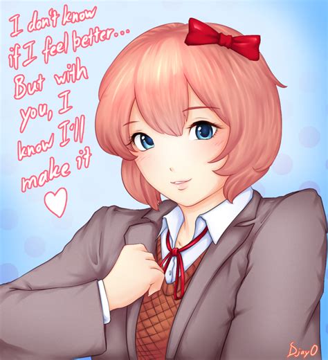 Ddlc Just Sayori Wholesome Ver By Unkown Know On Deviantart