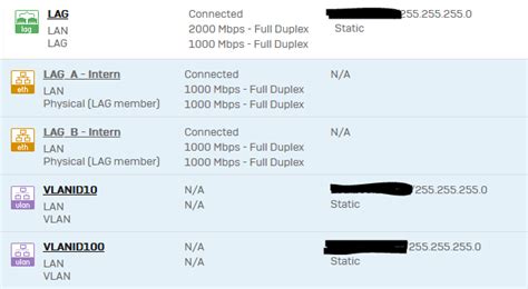LAG Not Working Unless You Specify Interface Speed Discussions Sophos Firewall Sophos