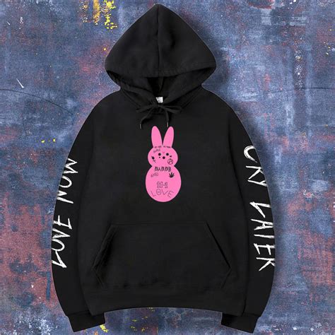 Худи Lil Peep толстовка черная с принтом Лил Пип M Id1337212101