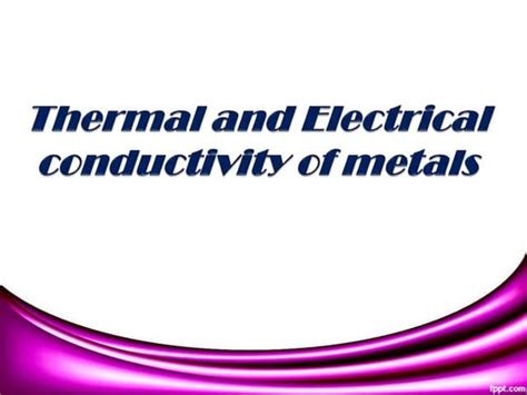 Thermal Conductivity
