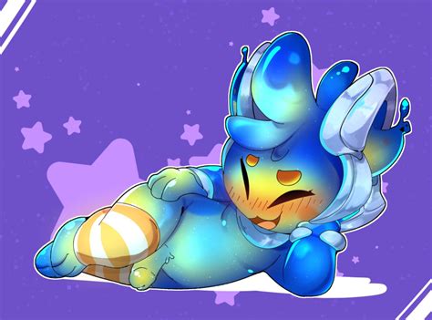 Rule 34 Abstract Background Anthro Blush Closed Eyes Clothed Clothing Erection Hi Res League