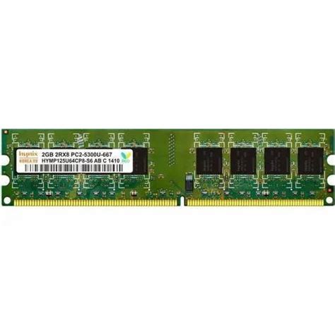 Hynix Genuine Ddr2 2 Gb Pc Ram Warranty 3 Year At ₹ 349piece In