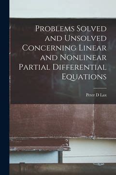 Libro Problems Solved And Unsolved Concerning Linear And Nonlinear
