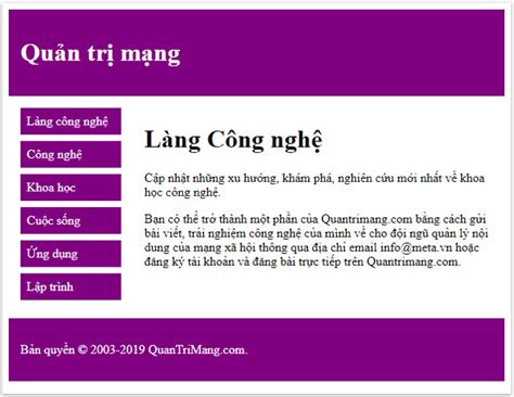 Thuộc tính FLOAT và CLEAR trong CSS HỌC VIỆN ĐÀO TẠO TRỰC TUYẾN TẬN