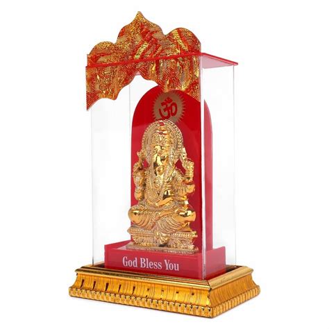 Gold Plated Ganesha Idol At Rs 76piece Gold Plated Ganesh Statue In