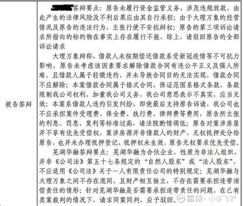 首例烂尾楼断供判决出来了 基本事实如下 楼盘 大理 融创 实力云想山开发商大理万象置业曾为 融创 和当地大理实力集团控股后质押股权给