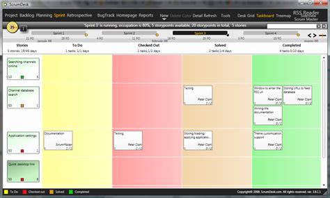 Taskboard ScrumDesk Meaningful Agile