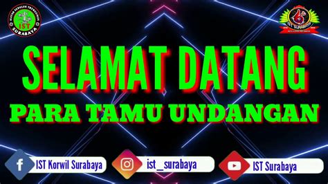 Selamat Datang Para Tamu Undangan Coretan