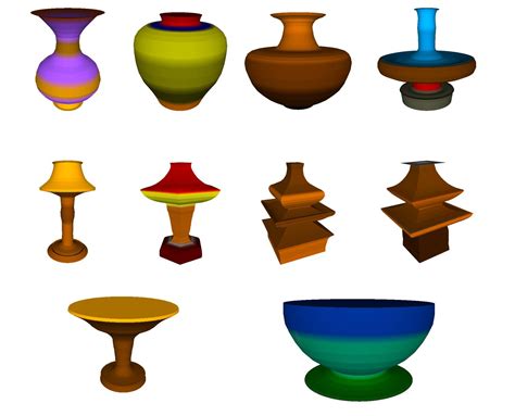 Rough Objects Examples