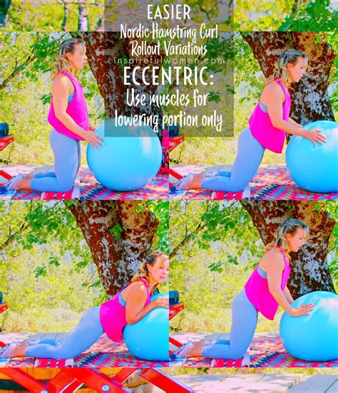 Nordic Hamstring Curl Ball Rollout Inspireful Women