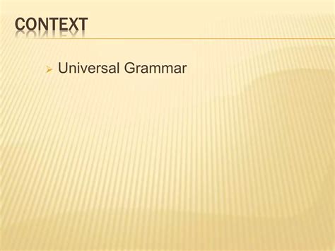 Evidence To Set Parameters PPTX