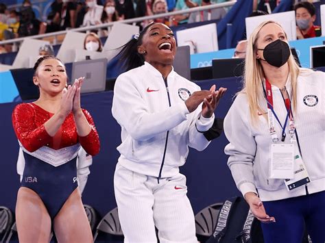 Simone Biles Was Caught On A Hot Mic Encouraging Team Usa Hot Sex Picture