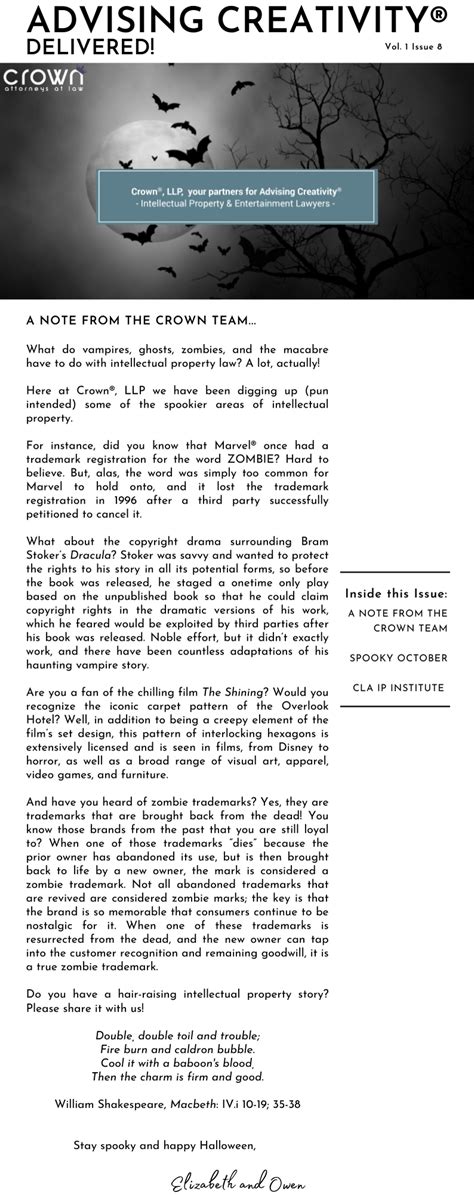 vol 1 issue 8 crown llp