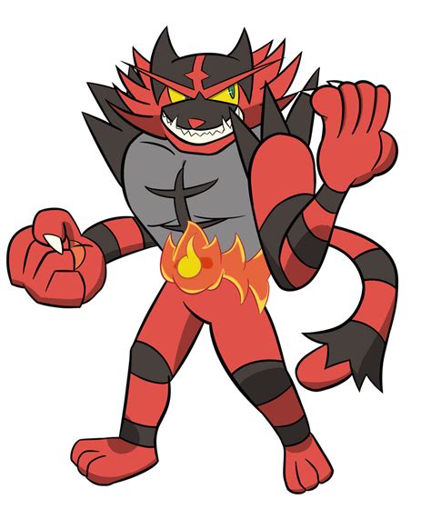 Gottadrawemall 727 Incineroar By Osarumon On Deviantart