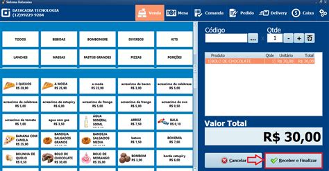 Como Fazer Uma Venda No Pdv Datacaixa