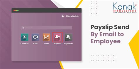 payslip send by email to employee importable