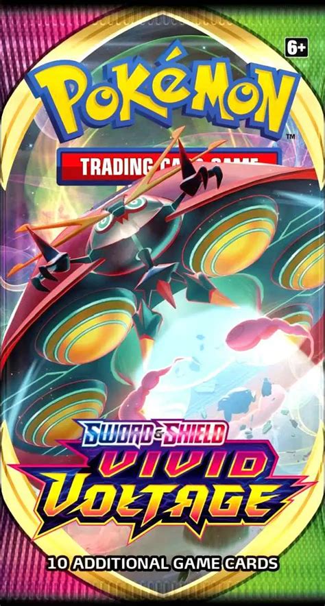 Pokemon Sword Shield Vivid Voltage Booster Pack 10 Cards Pokemon Usa