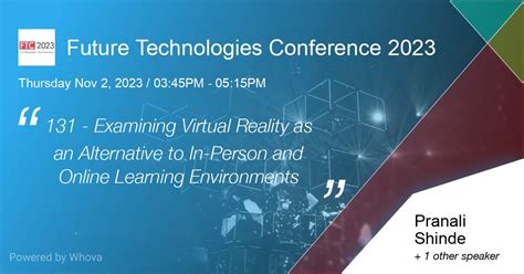 pranali shinde on linkedin ftc2023 vr virtualreality educationinnovation ux research