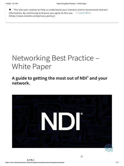 networking best practice white paper pdf computer network osi model