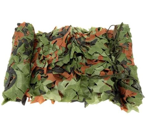 130gsm Woodland Military Camo Netting Lightweight For Military Activities