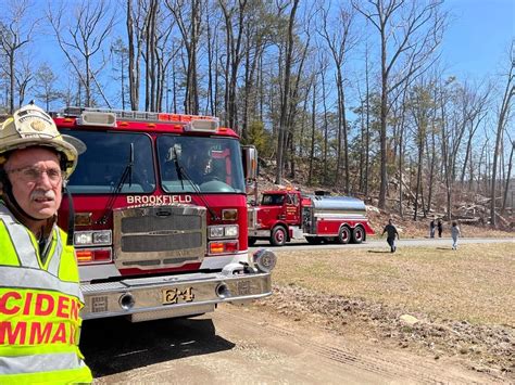 Brookfield Firefighters Tackle 2 Alarm House Fire Brookfield Ct Patch