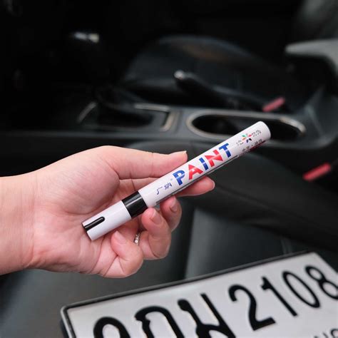 🔰 สินค้าแนะนำ🔰 ปากกาเขียนแผ่นทะเบียน ป้ายทะเบียนจาง มีให้เลือกทั้งหมด 4 สี งานชัด กันน้ำ กันแดด