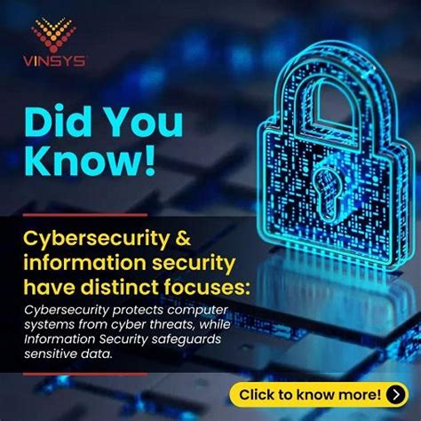 Decoding Cyber Security Vs Information Security The Ultimate Guide Vinsys