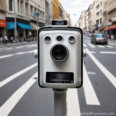 Observation Camera For Pedestrian Flow Stable Diffusion Online
