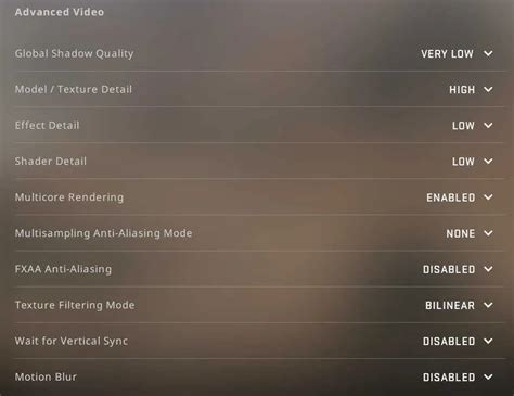 Best CS2 Settings For High FPS 120 FPS