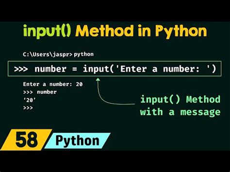 Learn Input Method In Python Mind Luster