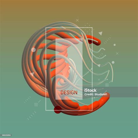 벡터 아트 일러스트입니다 동적 효과입니다 디자인 서식 파일을 커버 광고 마케팅 프레 젠 테이 션에 사용할 수 있습니다 3차원 형태에 대한 스톡 벡터 아트 및 기타 이미지